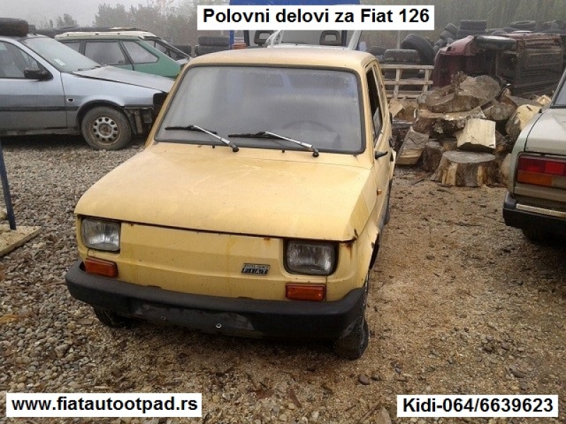Fiat 126 ili Peglica | Polovni delovi Fiat - Vesti