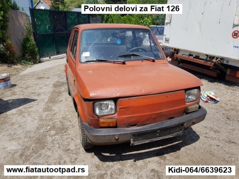 Fiat 126 ili Peglica | Polovni delovi Fiat - Vesti